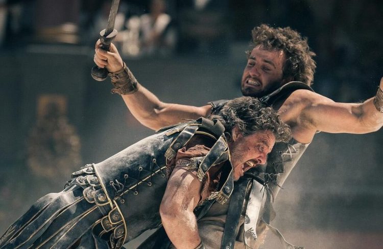 New Looks at Paul Mescal and Pedro Pascal in 'Gladiator II'