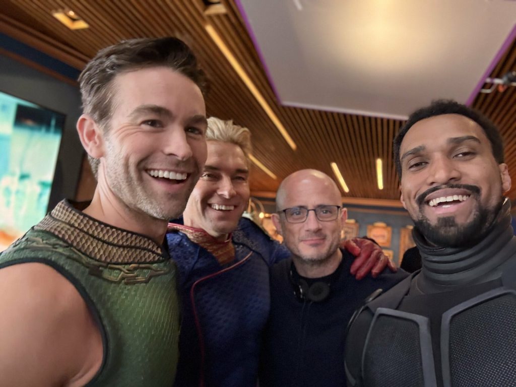 First look behind the scenes at the final season of 'THE BOYS'