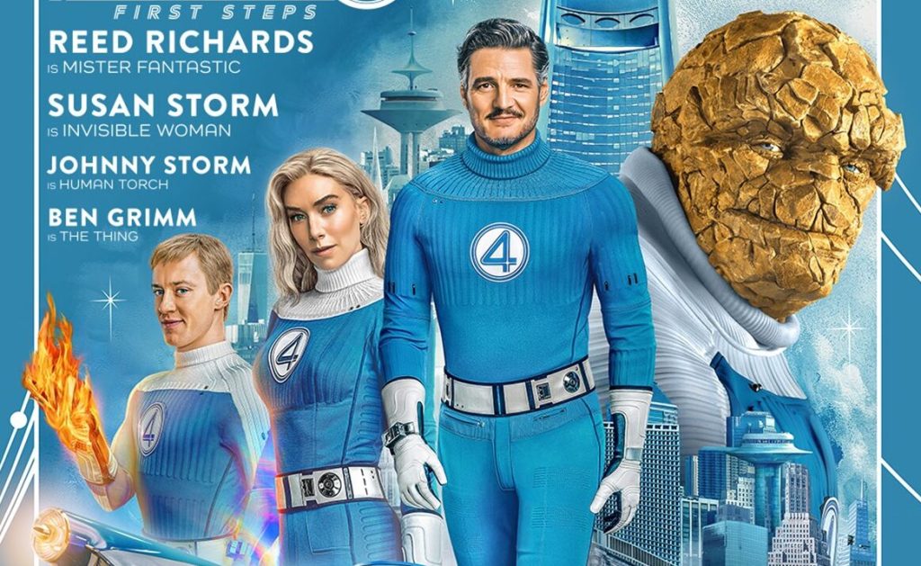 ‘The Fantastic Four: First Steps’ debuta grupo de posters