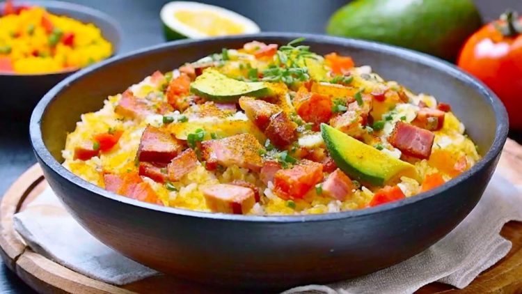 Colombian Paisa Rice in 7 steps