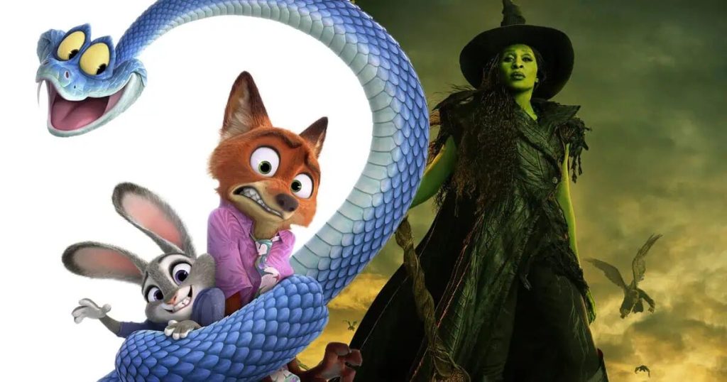 'Zootopia 2' and 'Wicked: For Good' revive the box office with ...